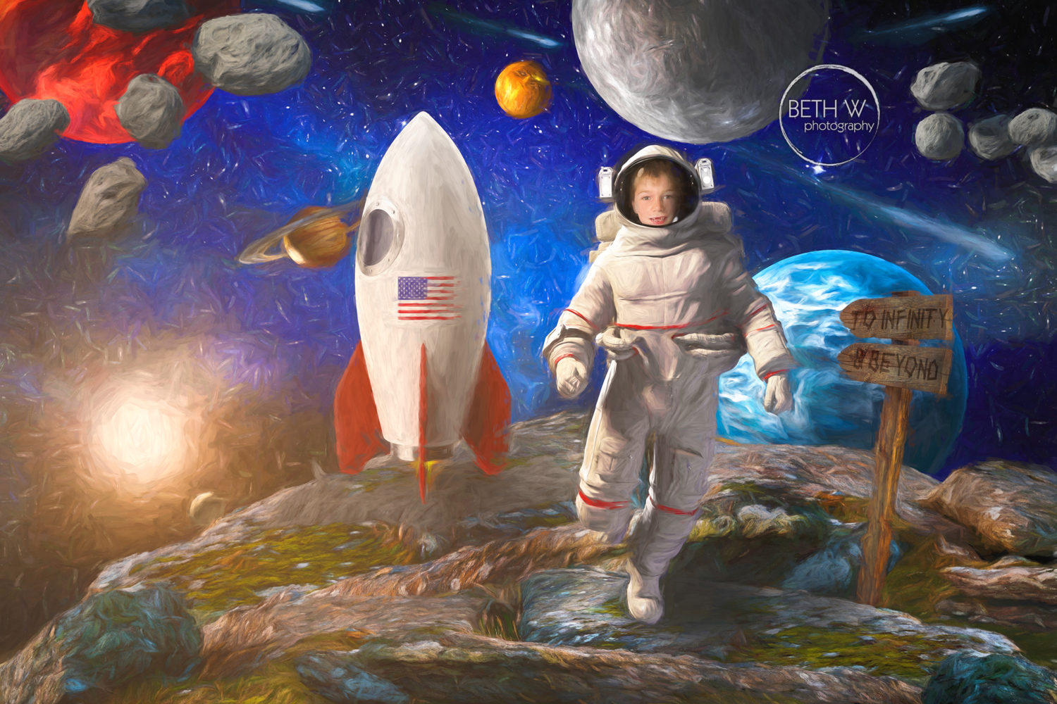 Imagination Portrait Art - Digital Art Download - Beth W Photography ...
